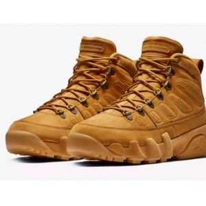 Shoes | Air Jordan 9 Boot Wheat | Poshmark